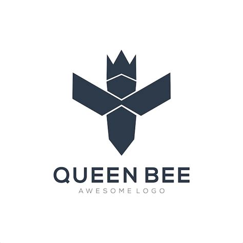 Free Vector Queen Bee Icon Silhouette
