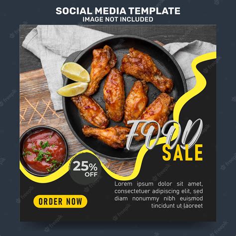 Premium Vector Social Media Template