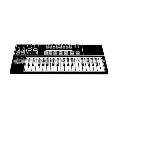 Synthesizer Svg Synthesizer Clipart Synthesizer Files For Inspire Uplift