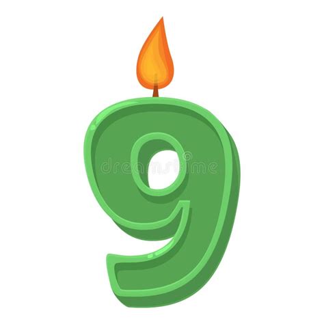Green Number Stock Illustrations 177321 Green Number Stock
