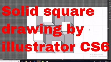 Solid Square Practice By Pen Tool Rectangle Tool From Adobe Illustrator Pen Tool Adobe
