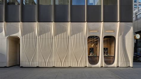 Partisans Sculpts Limestone Facade For Boutique In Toronto
