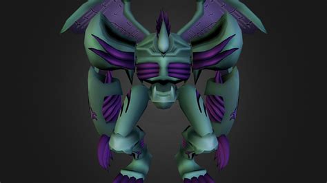 Pc Computer Digimon Masters Arkadimon Mega 3d Model By Rogarmao [99a722d] Sketchfab