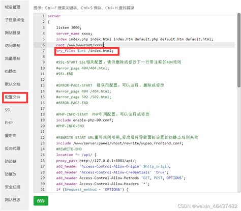 代码部署上线之后前端页面只有首页正常问题 Csdn博客