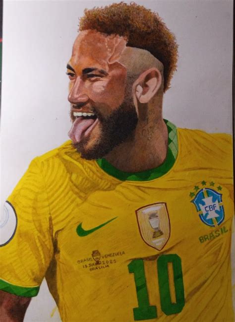 Neymar Jr Desenho Realista Desenho De Rosto Realista Neymar Desenho Neymar Jr