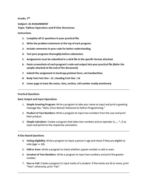 ai assignment 7th 1 pdf software computer science