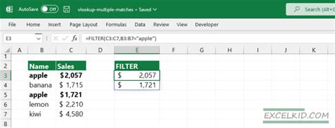Vlookup Multiple Matches Excel Bootcamp