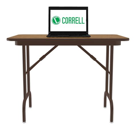 Medium Oak Small Computer Table Econoline By Correll