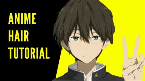Anime Hair Tutorial Thesalonguy Youtube