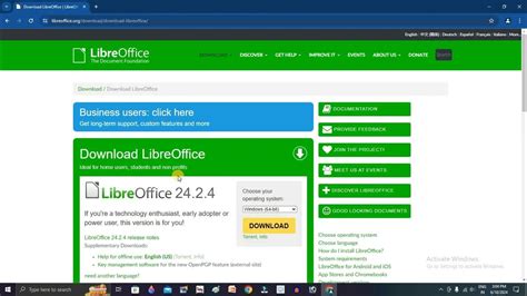 how to download and run libre office writer libreofficewriter libreofficetutorial youtube