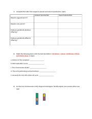 A4 Ch 8 Docx 1 Complete The Table That Compares Asexual And Sexual Reproduction 4pts