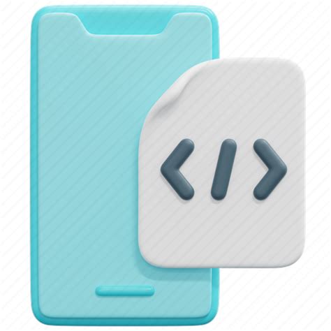 Mobile Smartphone Code Coding Program Programming File Icon