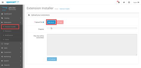 Step By Step Guide On How To Upload A Theme In Opencart Cms