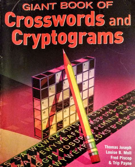 Giant Book Of Crosswords And Cryptograms By Thomas Joseph Goodreads