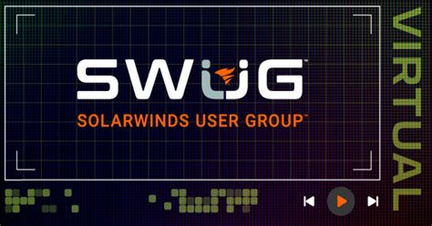 Solarwinds User Group Virtual Wed Aug 6th 2025 9 00 Am Solarwinds