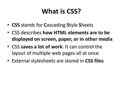Css Ppt Ppt