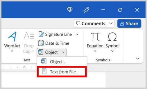 how to insert files into existing files in microsoft word pc and mac