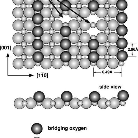 Schematic Drawing Of The Tio 2 110 Surface Top View Top And Side View Download Scientific Schematic Drawing Of The Tio 2 110 Surface Top View Top And Side View Download Scientific