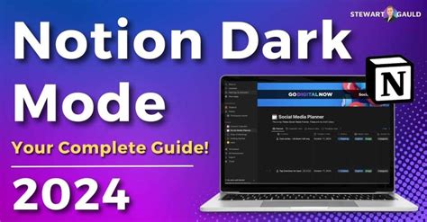 Notion Dark Mode Your Complete Guide Desktop And Mobile 2024