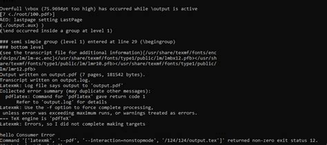 Pdftex PDF Generation Issue TeX LaTeX Stack Exchange
