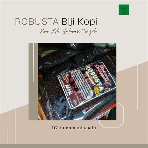 Jual Biji Kopi Robusta Khas Sulawesi Tengah Kopi Kulawi Shopee Indonesia