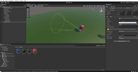 spotlight not working r unity3d