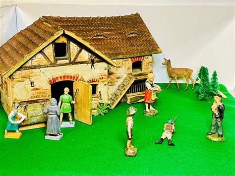 Elastolin Farm Civlians Figure 1930 1939 Germany Catawiki