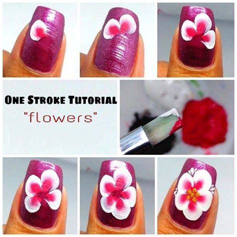Nail Art Flower Tutorial