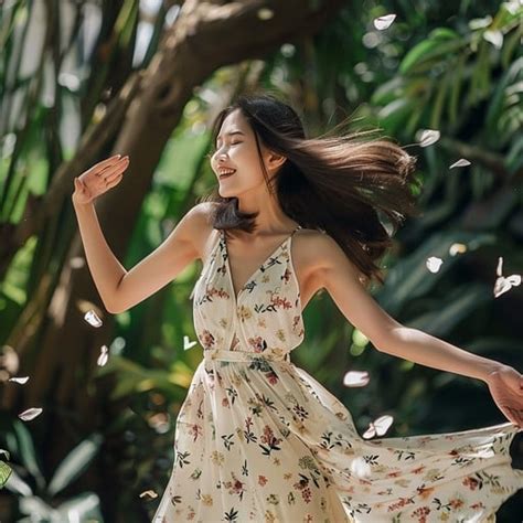Free Joyful Summer Dance Image Woman Summer Dance Download At