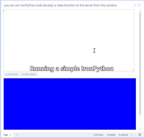 Ironpython Scripting In Spotfire® Overview Spotfire Spotfire