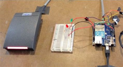 making a rfid card reader with arduino yún duino