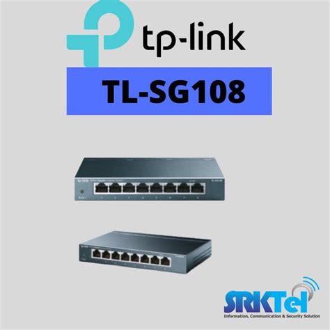 TP LINK TPLINK TL SG108 8 Port Gigabit Desktop Switch
