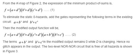 Solved A Two Level Nor Nor Circuit Implements The Function A Find All 1 Answer