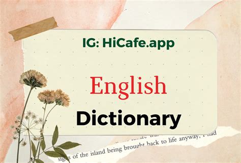 Popular English Words With Meaning Hicafe