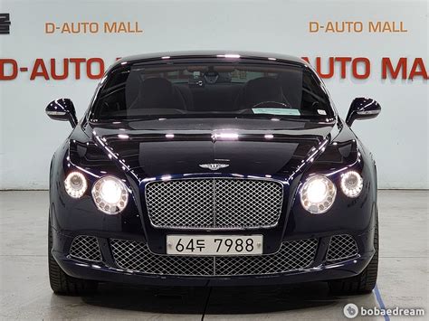2014 벤틀리 컨티넨탈 Gt 60 스피드 중고차 보배드림 수입중고차