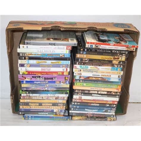 44 Dvds Movies And Some Tv Shows Used Kastner Auctions