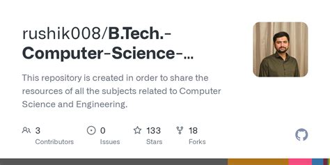 Github Rushik008btech Computer Science Notes Materials This