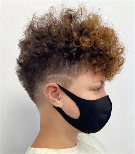 50 Bold Shaved Hairstyles For Women Hair Adviser Curly Mohawk Hairstyles Curly Pixie