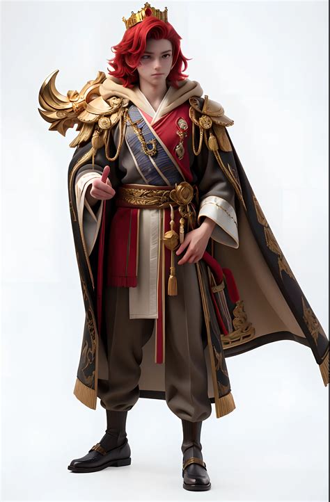 A Close Up Of A Person In A Costume With A Sword Seaart Ai