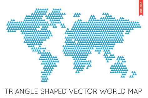 Flat World Map Infographic Royalty Free Vector Image