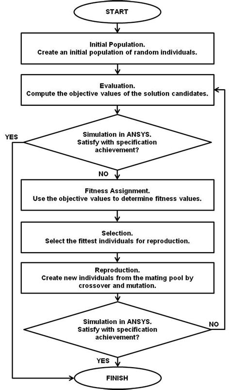 Ga Ansys Flow Of Operation In This Study Download Scientific Diagram