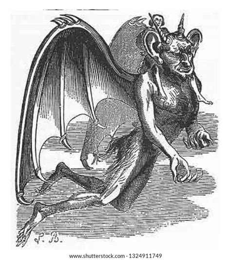 Demon Illustrations By Louis Breton