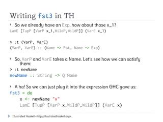 Template Haskell Tutorial PPT