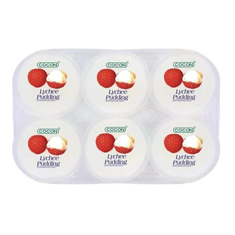 [98] Cocon Pudding With Nata De Coco 80gm X 6cup Lazada
