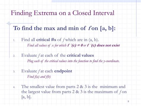 PPT - Extrema On An Interval PowerPoint Presentation, free download ...
