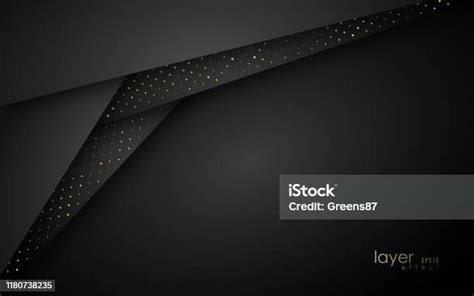 추상 계층화 된 배경입니다 종이 질감과 황금 빛나는 점 벡터 기하학적 배너입니다 페이퍼커팅에 대한 스톡 벡터 아트 및 기타 이미지 페이퍼커팅 금 금속 금색 Istock