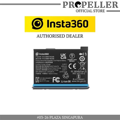 Insta360 X3 Fast Charge Hub Battery Photography Photography Accessories Batteries