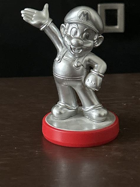Silver Mario Amiibo By Ngmrx On Deviantart