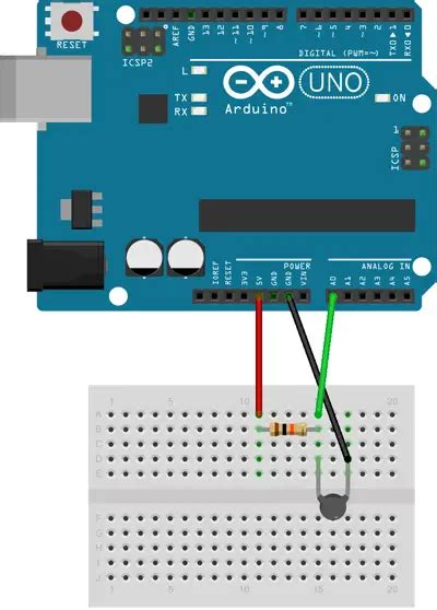 medir temperatura con arduino y termistor mf52