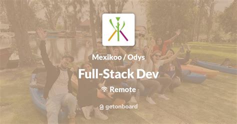 full stack dev at mexikoo odys remote work from home get on board